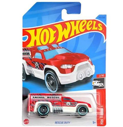 HOT WHEELS RESCUE DUTY SAMOCHODZIK MATTEL (027084120134) - Emokitty.pl