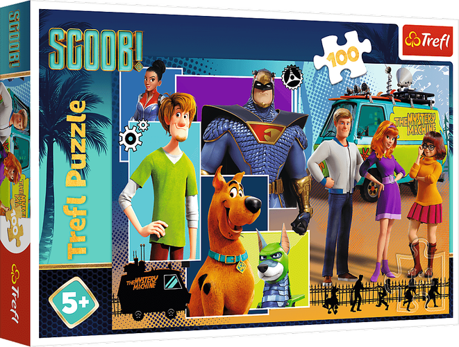 PUZZLE SCOOBY DOO GDZIE JESTEŚ 100 EL TREFL 16391 (5900511163919 ...