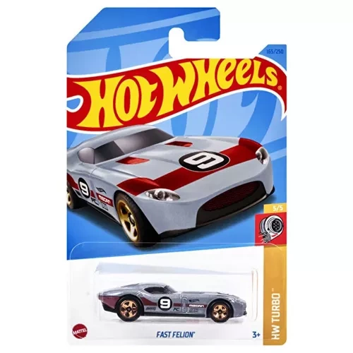 HOT WHEELS FAST FELION HW TURBO SAMOCHODZIK KOLEKCJONERSKI RESORAK ...