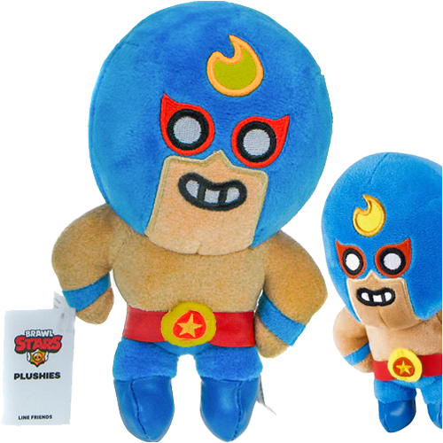 BRAWL STARS EL PRIMO MASKOTKA Z GRY PLUSZAK PRZYTULANKA 18 cm WRESTLER ...