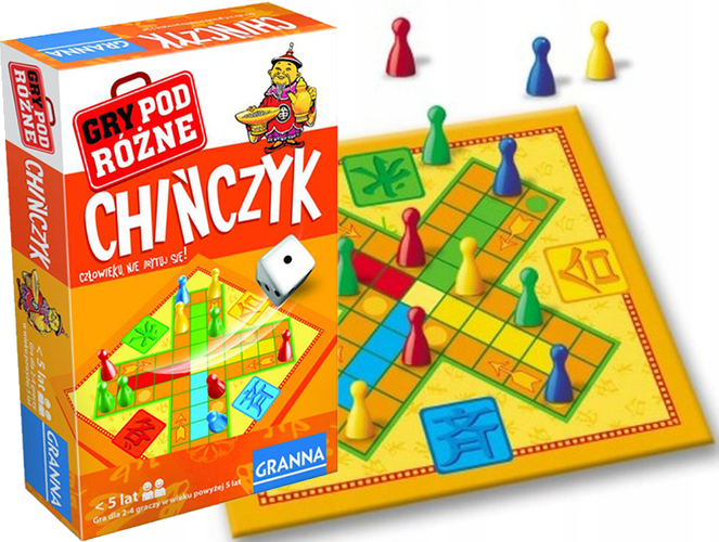 GRA PLANSZOWA LOGICZNA CHIŃCZYK PODRÓŻNY - GRANNA (5900221002089 ...