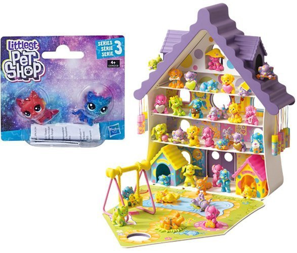 LITTLEST PET SHOP 2 FIGURKI LPS + HOTEL SOFT SPOTS (4897046470128 ...