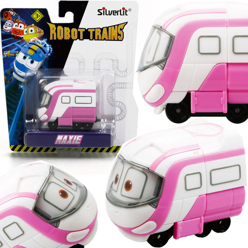 LOKOMOTYWA MAXIE POCIĄG ROBOT TRAINS - SILVERLIT (4891813540656 ...