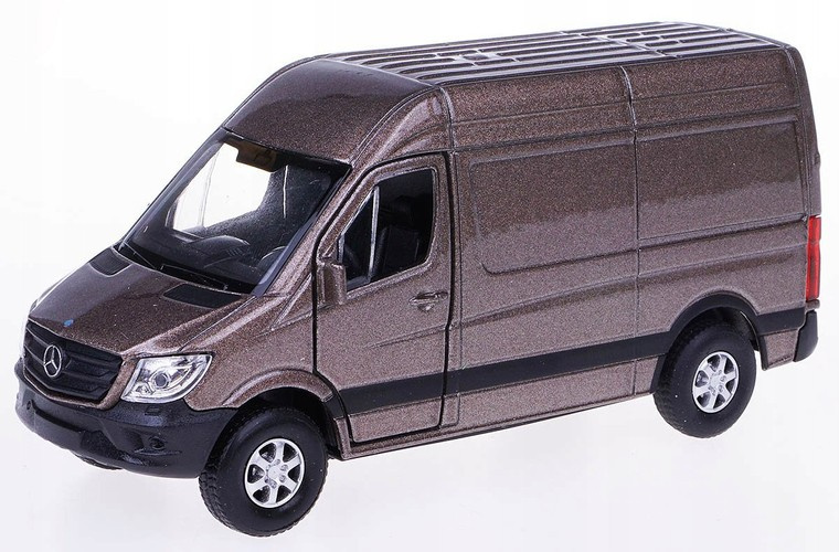 MERCEDES-BENZ SPRINTER PANEL VAN METALOWY SAMOCHODZIK KOLEKCJONERSKI ...