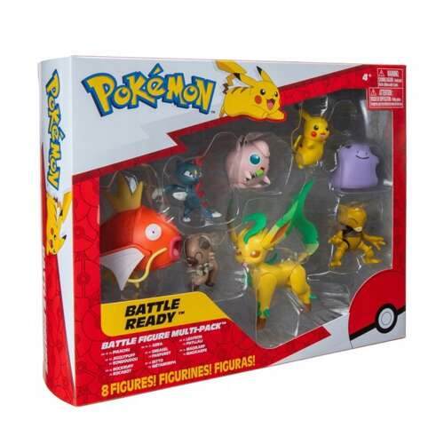 POKEMON 8 FIGUREK BITEWNYCH BATTLE READY PIKACHU (191726425991 ...