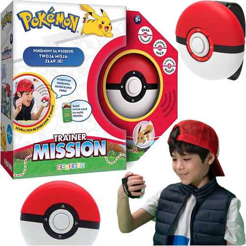 POKEMON TRAINER MISSION GRA INTERAKTYWNA 40 MISJI (3760145063762 ...