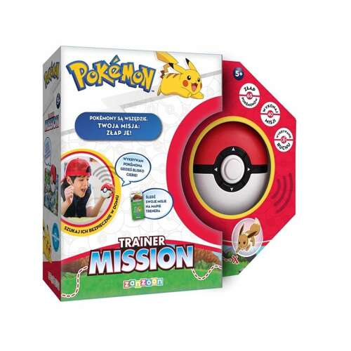 POKEMON TRAINER MISSION GRA INTERAKTYWNA 40 MISJI (3760145063762 ...