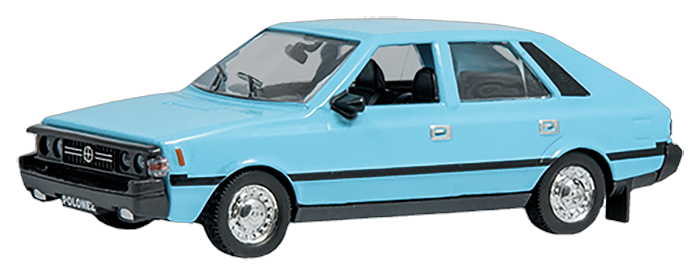 SAMOCHÓD FSO POLONEZ 1500 BOREWICZ KOLEKCJA PRL METAL 1:43 NIEBIESKI ...