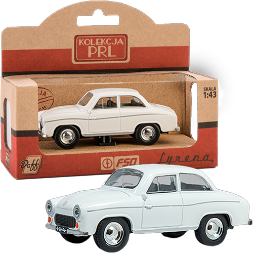 SAMOCHÓD SYRENA SYRENKA 104 AUTO KOLEKCJA PRL MODEL METALOWY - 1:43 ...