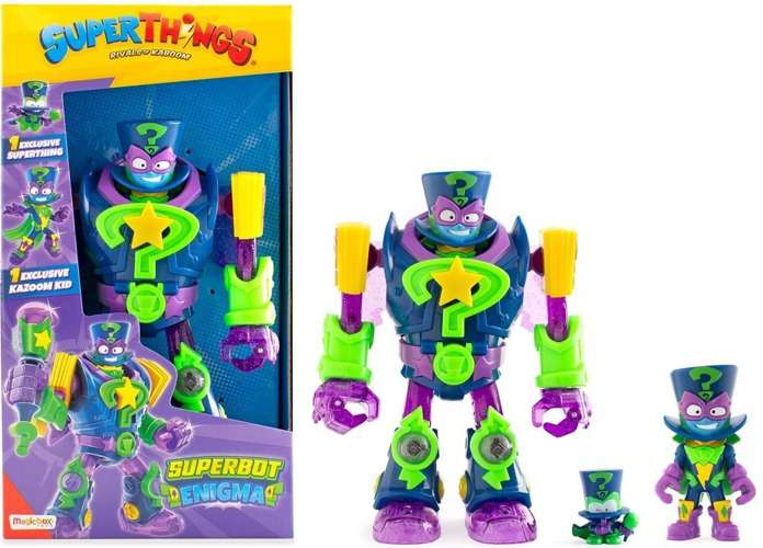 SUPER ZINGS SUPERTHINGS ROBOT ENIGMA + KAZOOM KID (8431618020258 ...