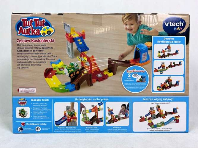 TUT TUT AUTKO MONSTER TRUCK ZESTAW KASKADERSKI (5900511611724 ...