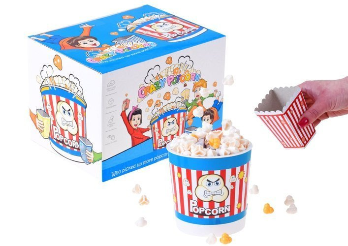 ZŁAP POPCORN GRA ZRĘCZNOŚCIOWA CRAZY POPCORN (1401404453352) - Emokitty.pl